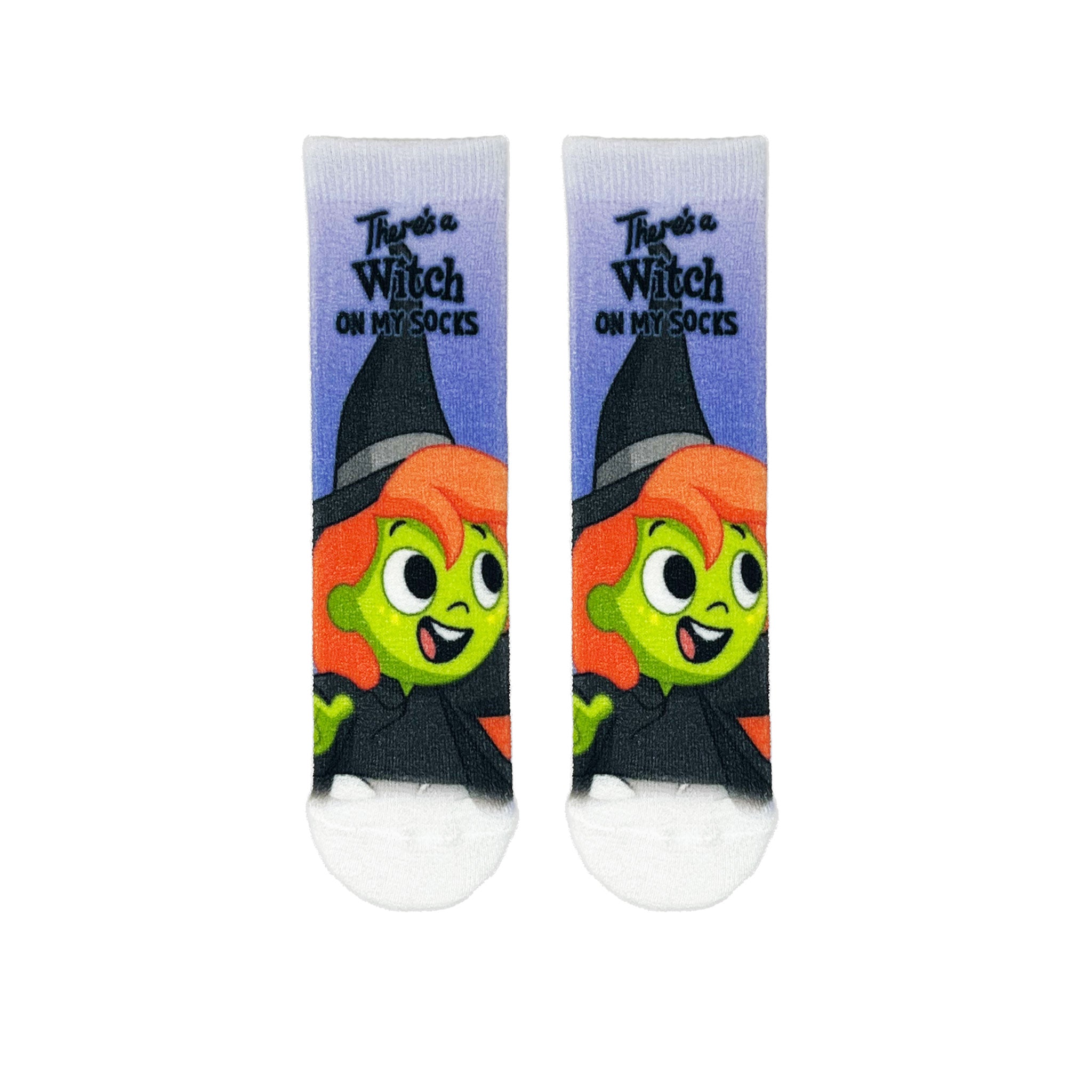 There's a Witch on Your Socks Kids' Cosy Socks | Roy's Boys