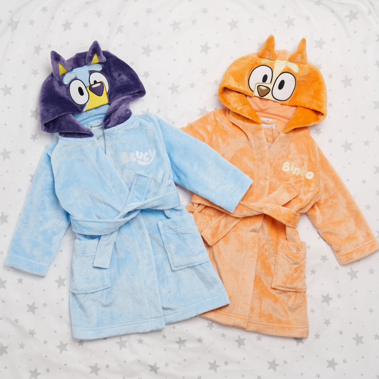 Bluey Dressing Gowns | Kids Bluey and Bingo Robes | Roy's Boys