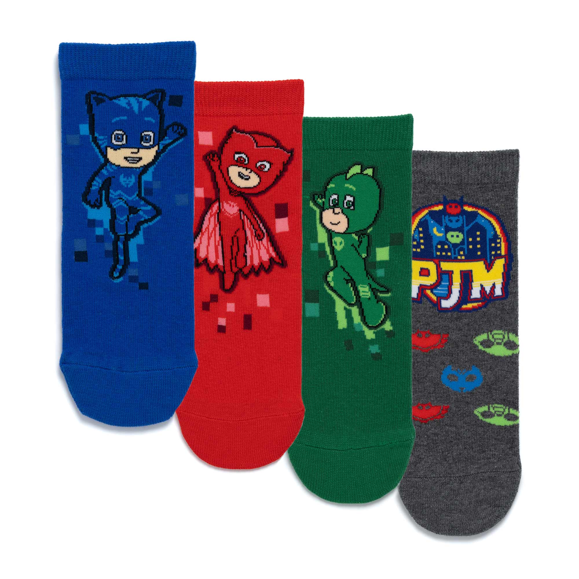 PJ Masks Kids' Socks 4 Pack | Roy's Boys