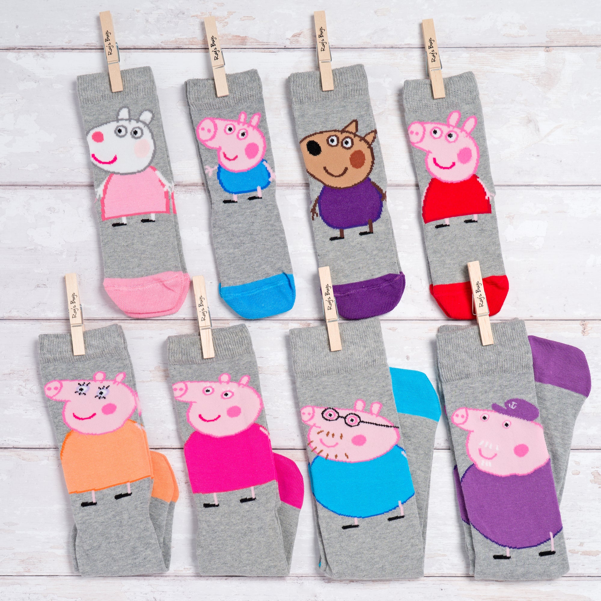 Peppa Pig Socks | Character Socks | Roy's Boys